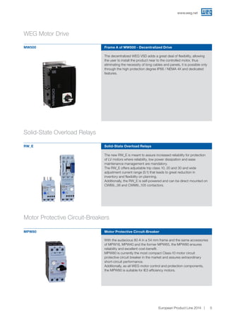 Weg european-product-lines-drives-e-motors-50044005-brochure-english (1 ...