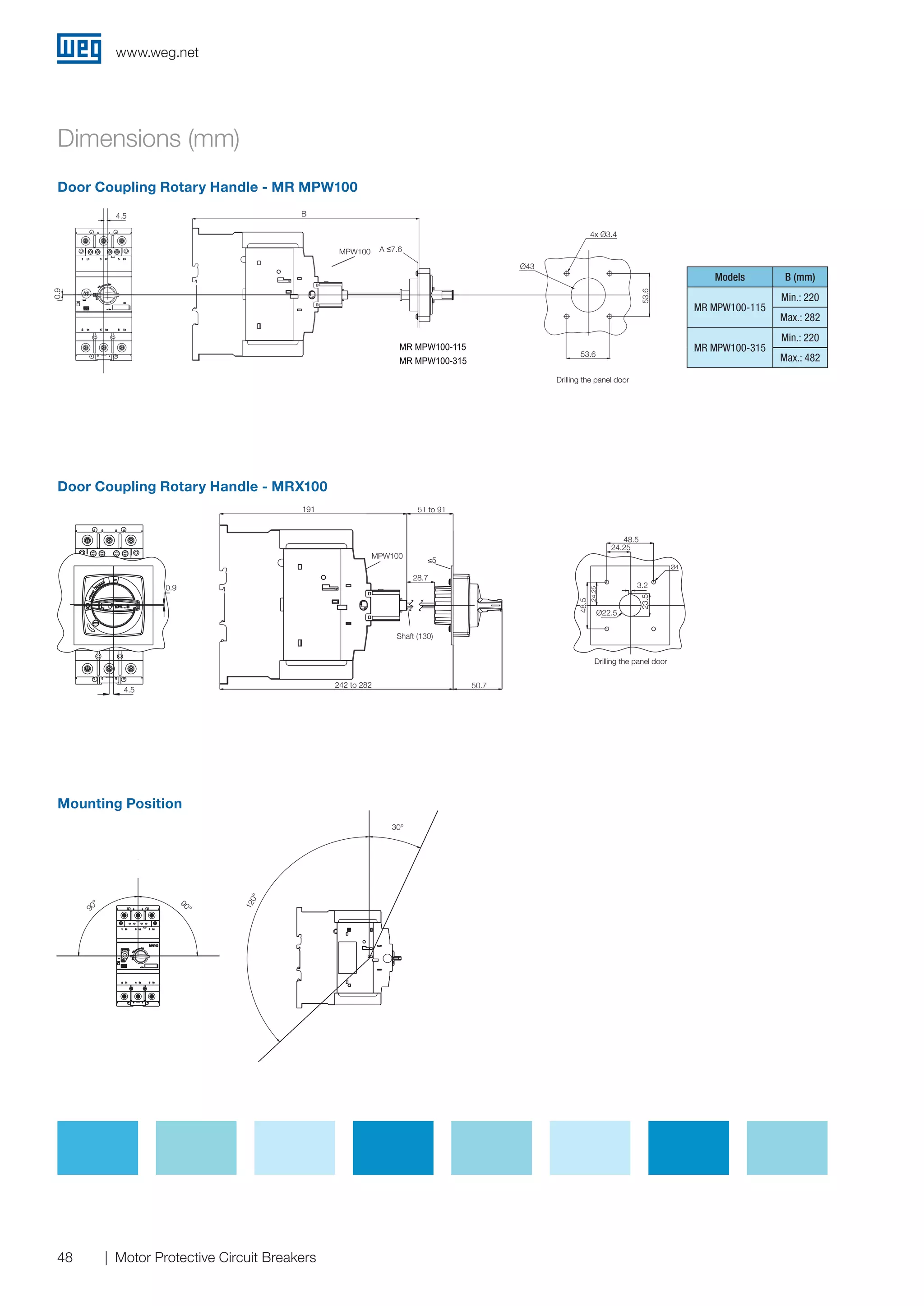MPW - Motor protective circuit-breakers | PDF