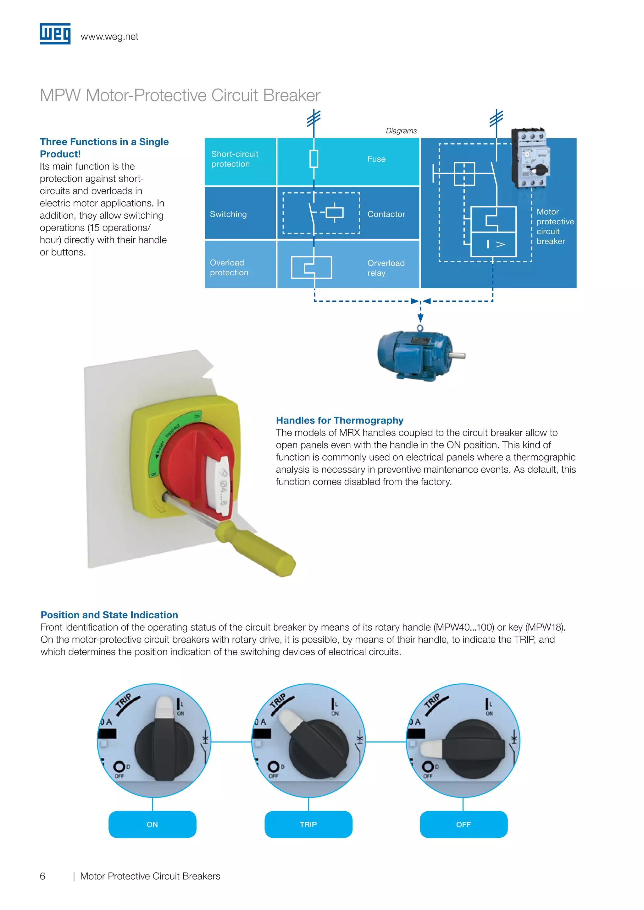 MPW - Motor protective circuit-breakers | PDF