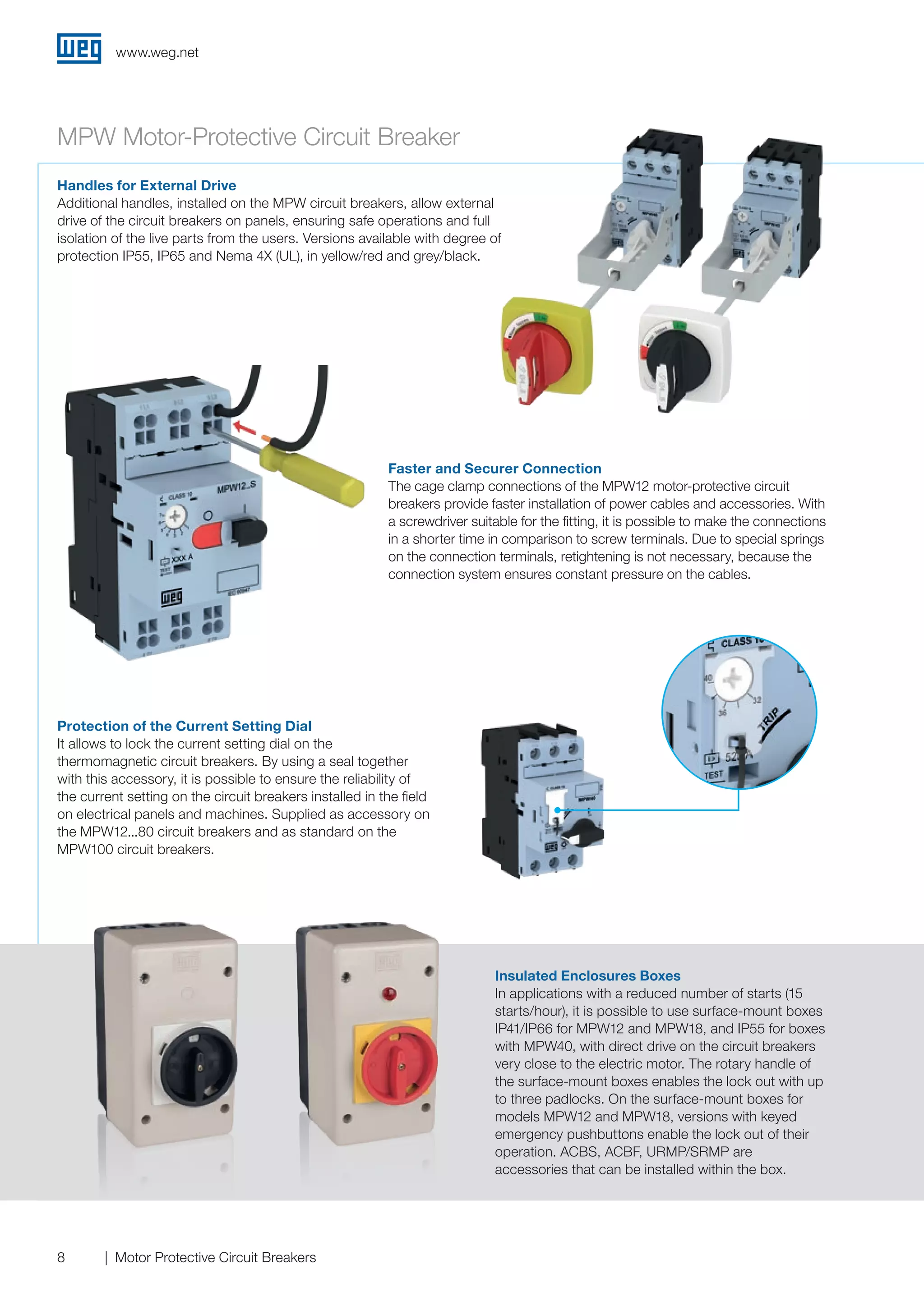 MPW - Motor protective circuit-breakers | PDF