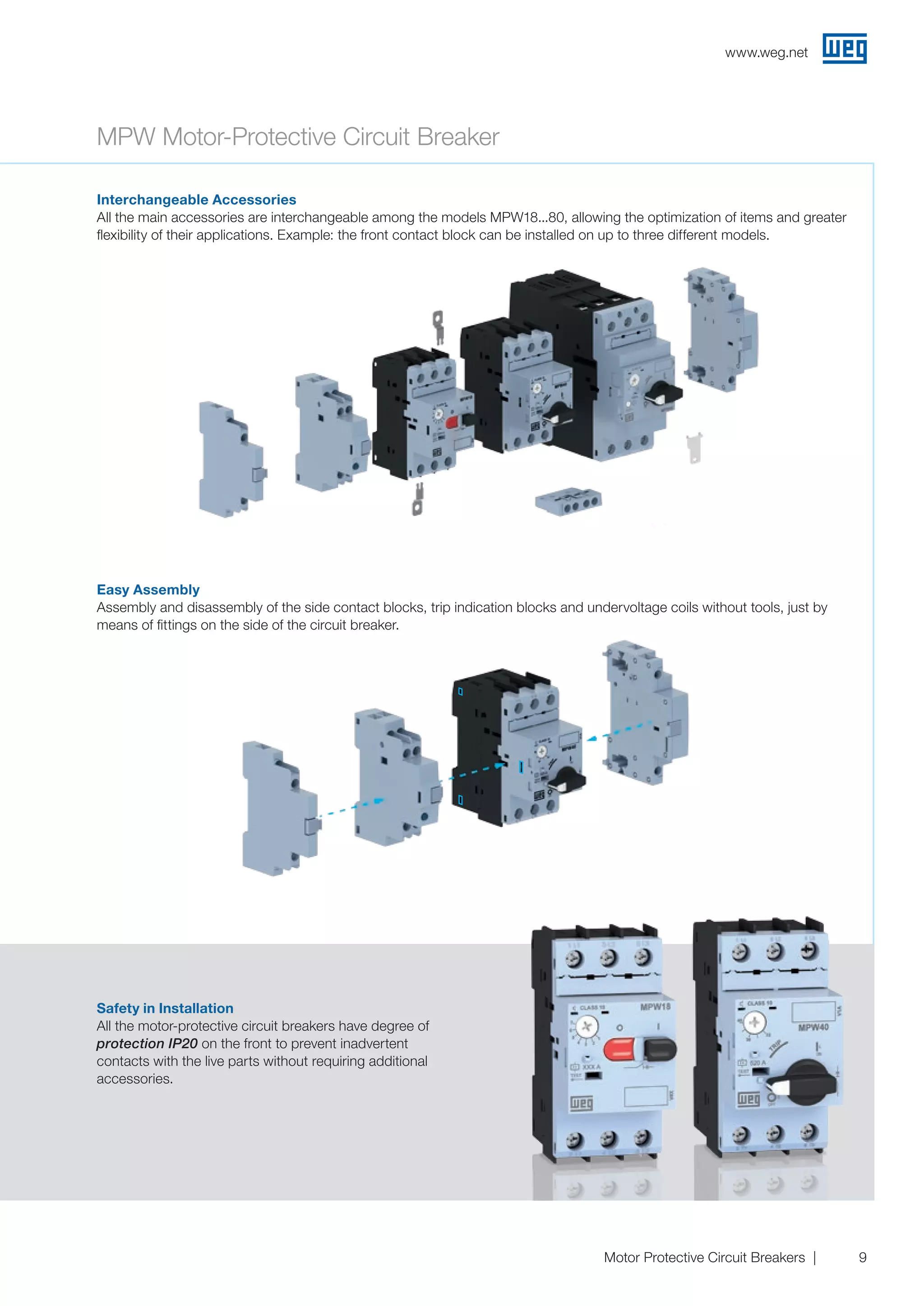 MPW - Motor protective circuit-breakers | PDF