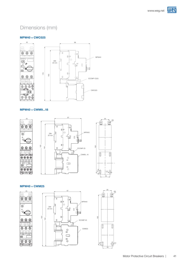 MPW - Motor protective circuit-breakers | PDF