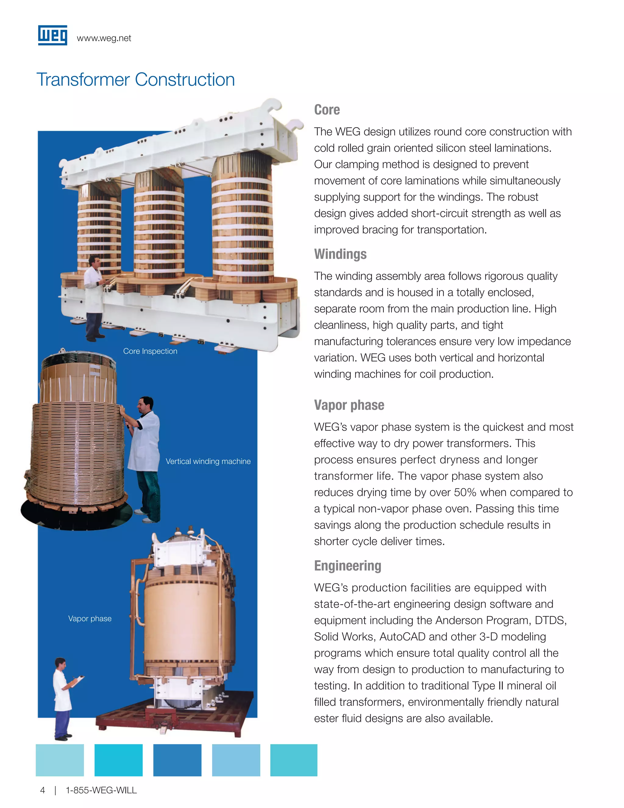 Weg power-transformers-usaptx13-brochure-english | PDF