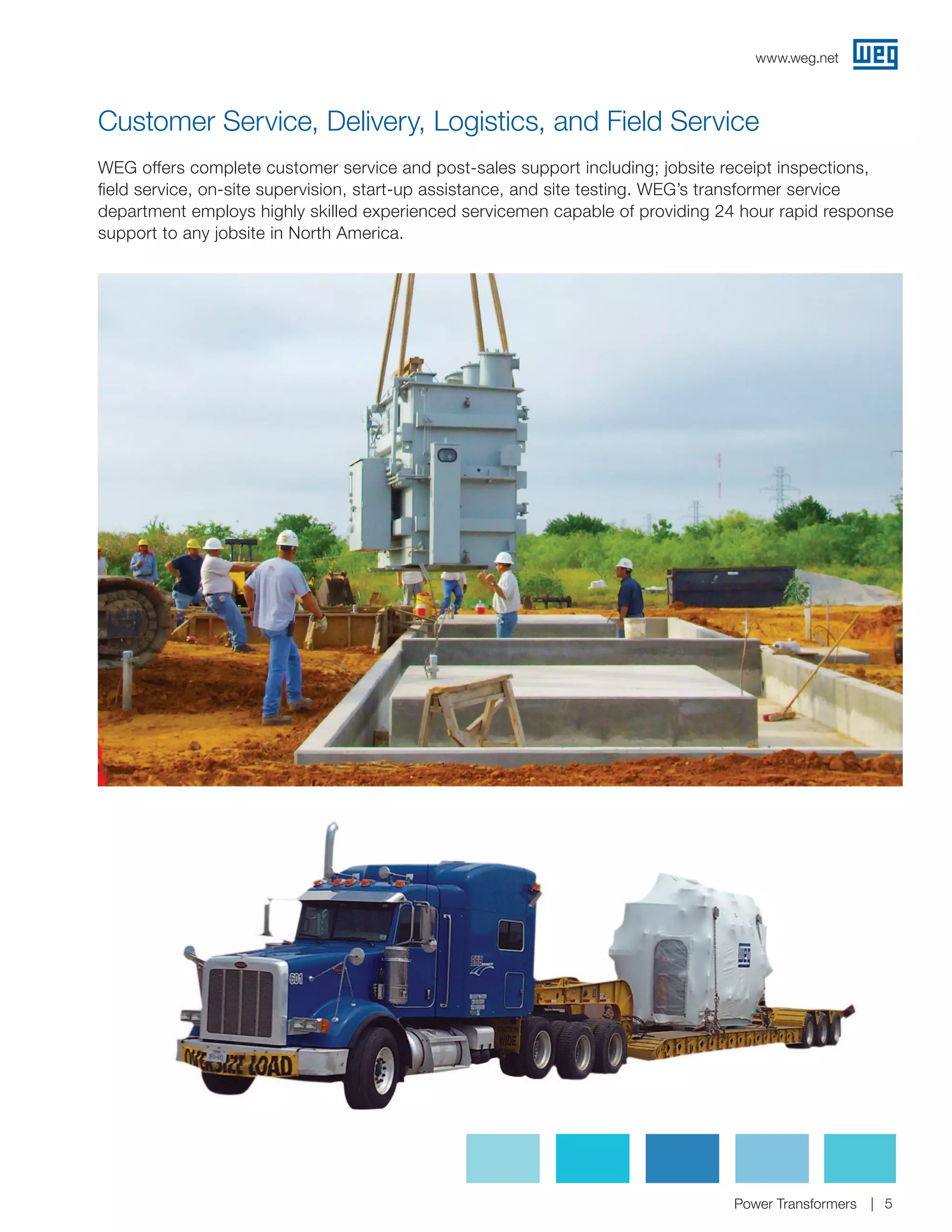 Weg power-transformers-usaptx13-brochure-english | PDF