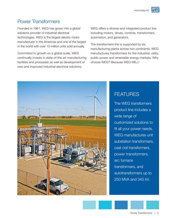 Weg power-transformers-usaptx13-brochure-english | PDF | Manufacturing ...