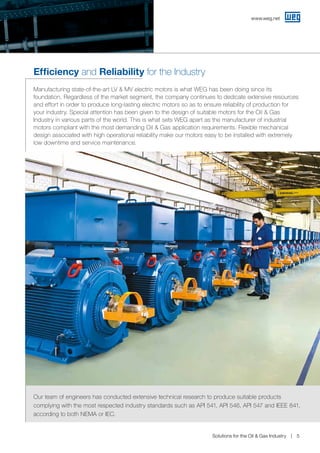 Weg solutions-for-oil-gas-industry-50022687-brochure-english | PDF