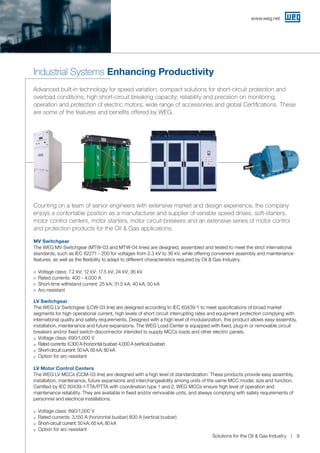 Weg solutions-for-oil-gas-industry-50022687-brochure-english | PDF