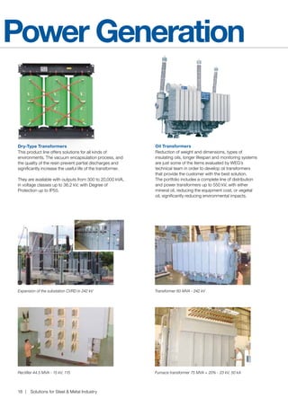Weg solutions-for-steel-indusrty-50043081-brochure-english | PDF