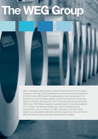 Weg solutions-for-steel-indusrty-50043081-brochure-english | PDF