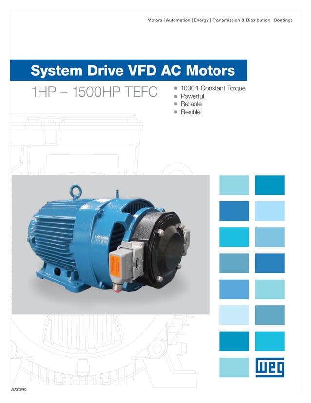 Weg system-drive-vfd-ac-motors-usasysvfd613-brochure-english | PDF