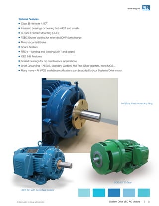 Weg system-drive-vfd-ac-motors-usasysvfd613-brochure-english | PDF