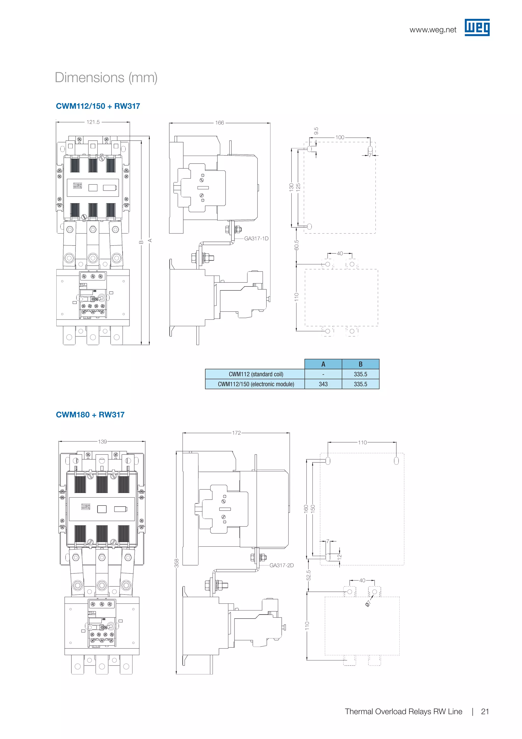 RW - Thermal Overload Relay | PDF