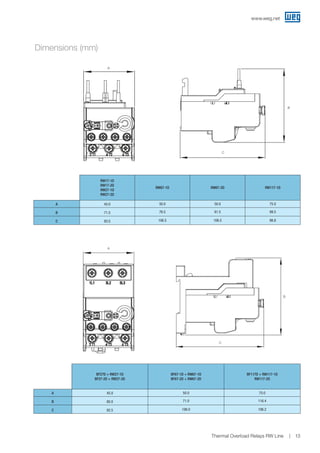 RW - Thermal Overload Relay | PDF