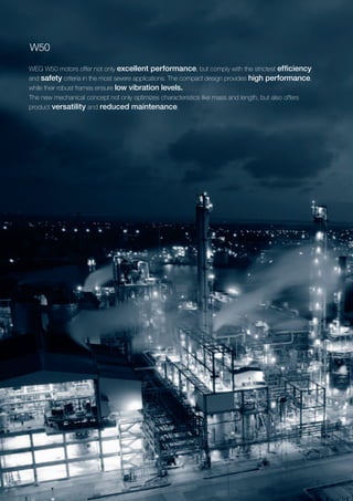 Weg w50-three-phase-electric-motor-commercial-catalogue-european-market ...