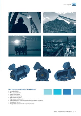 Weg w50-three-phase-electric-motor-technical-catalogue-european-market ...