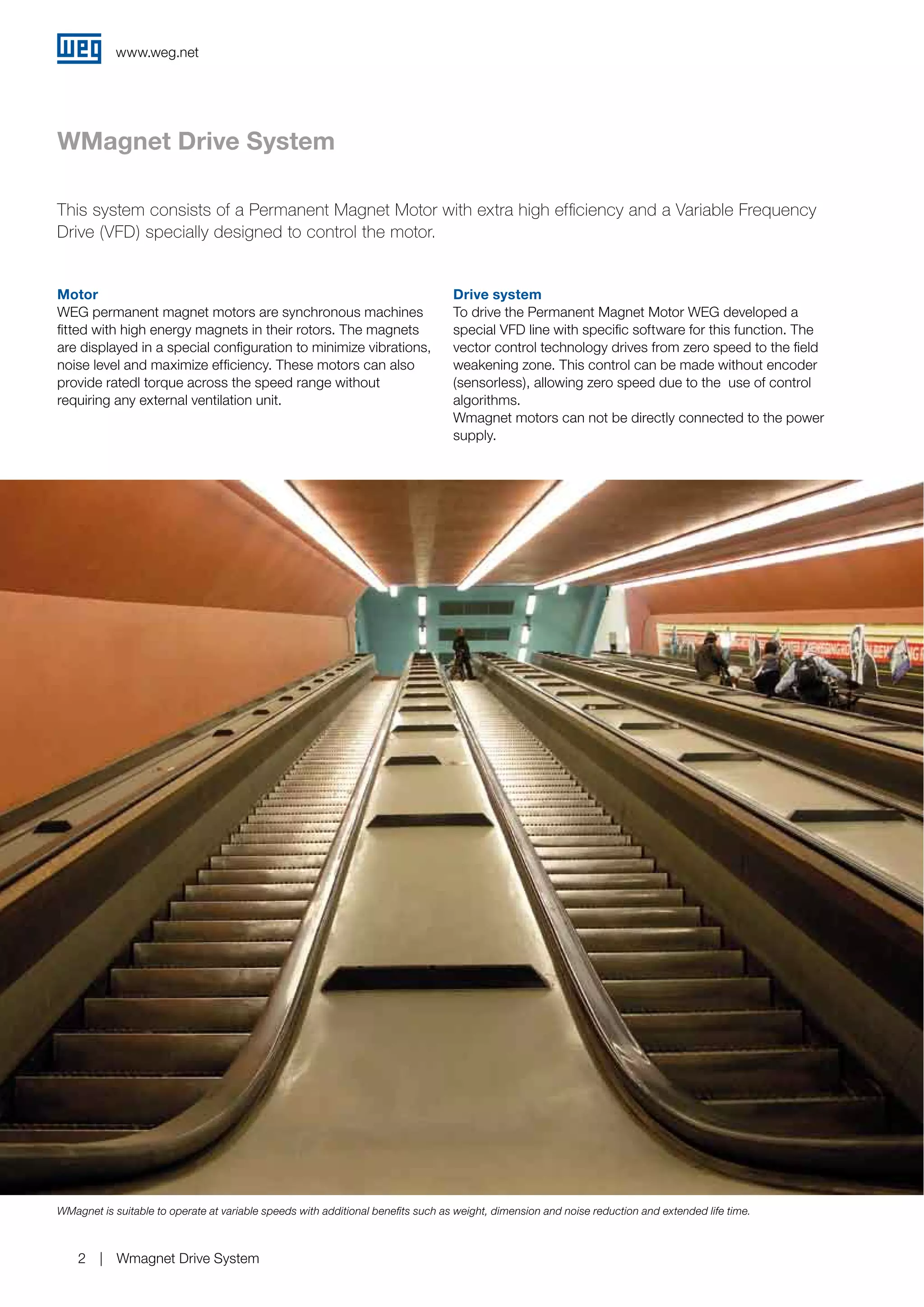 Weg wmagnet-drive-system-033-brochure-english | PDF