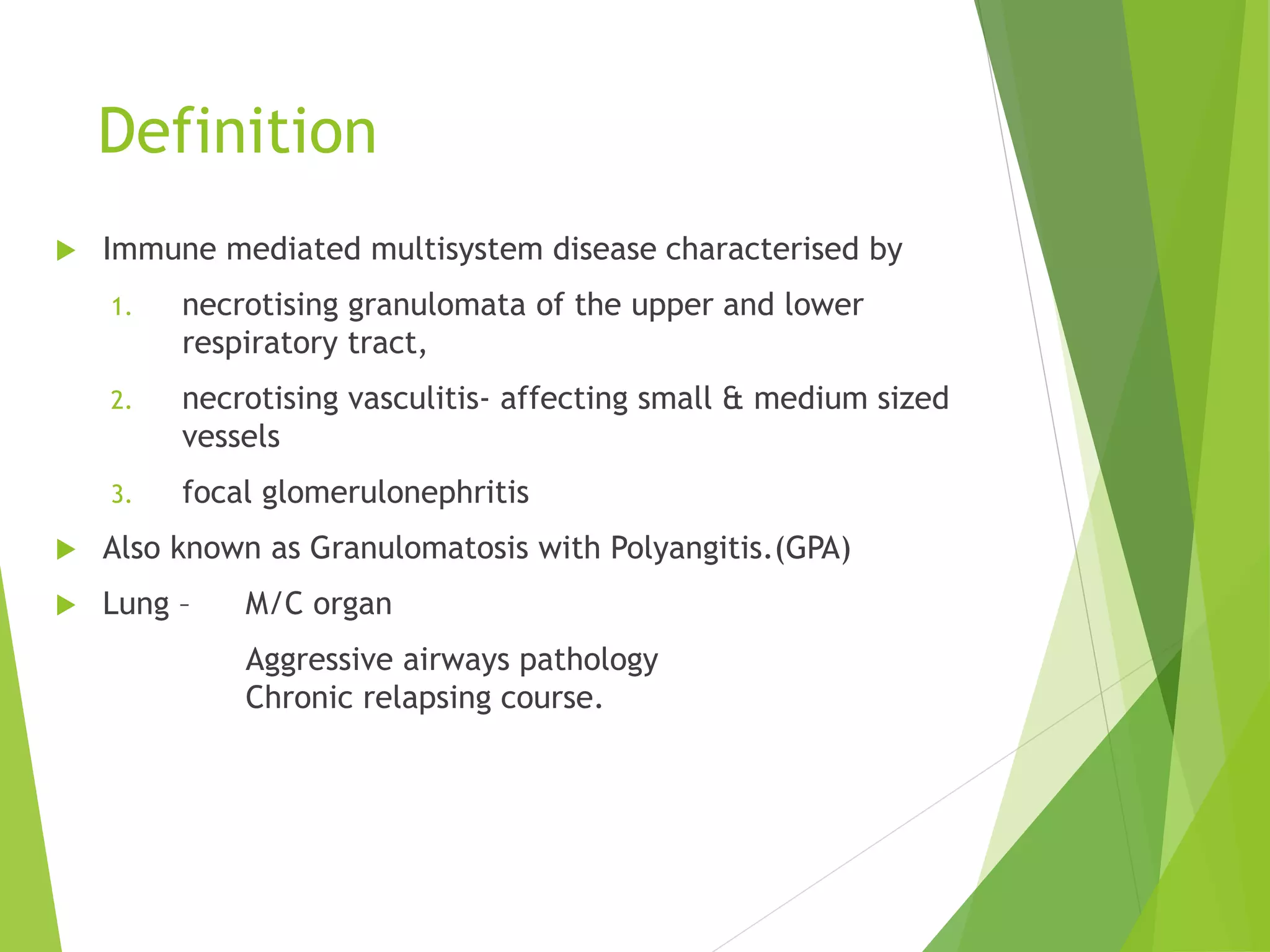 Wegener granulomatosis 2 | PDF