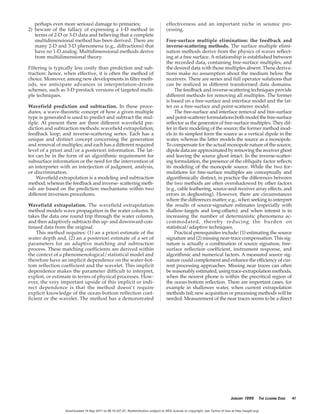 Arthur Weglein 1999 | PDF