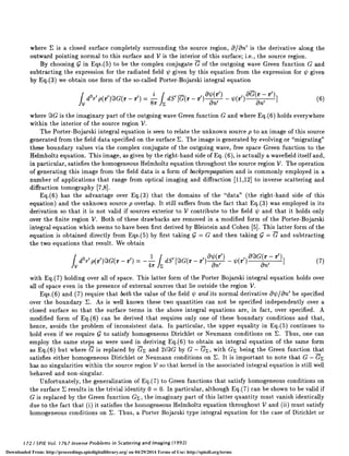The Inverse Source Problem in The Presence of External Sources- Arthur B Weglein | PDF