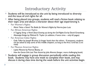 Integrated Civil Rights Unit | PPT