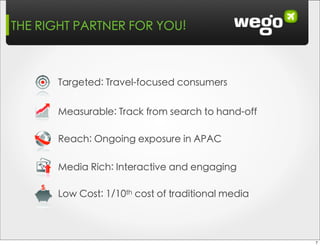 Wego media kit | PDF