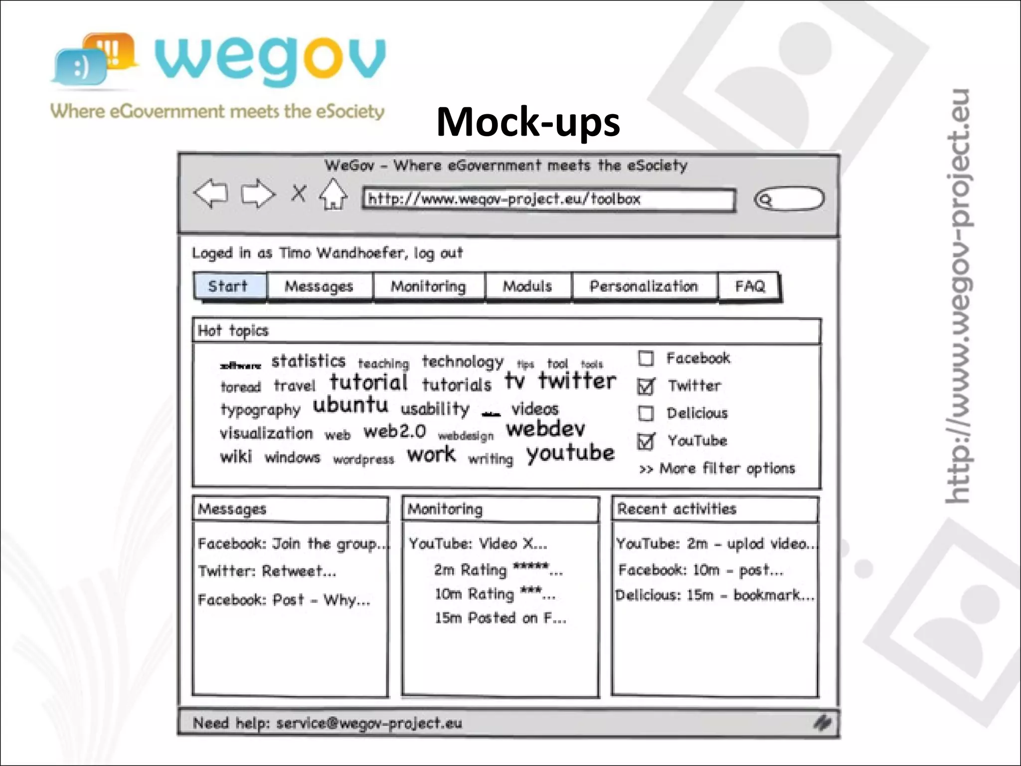 WeGov presentation at Samos 2010 Summit | PPT