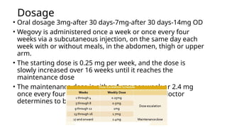 wegovy.pptx or semaglutide uses forweight loss | PPTX