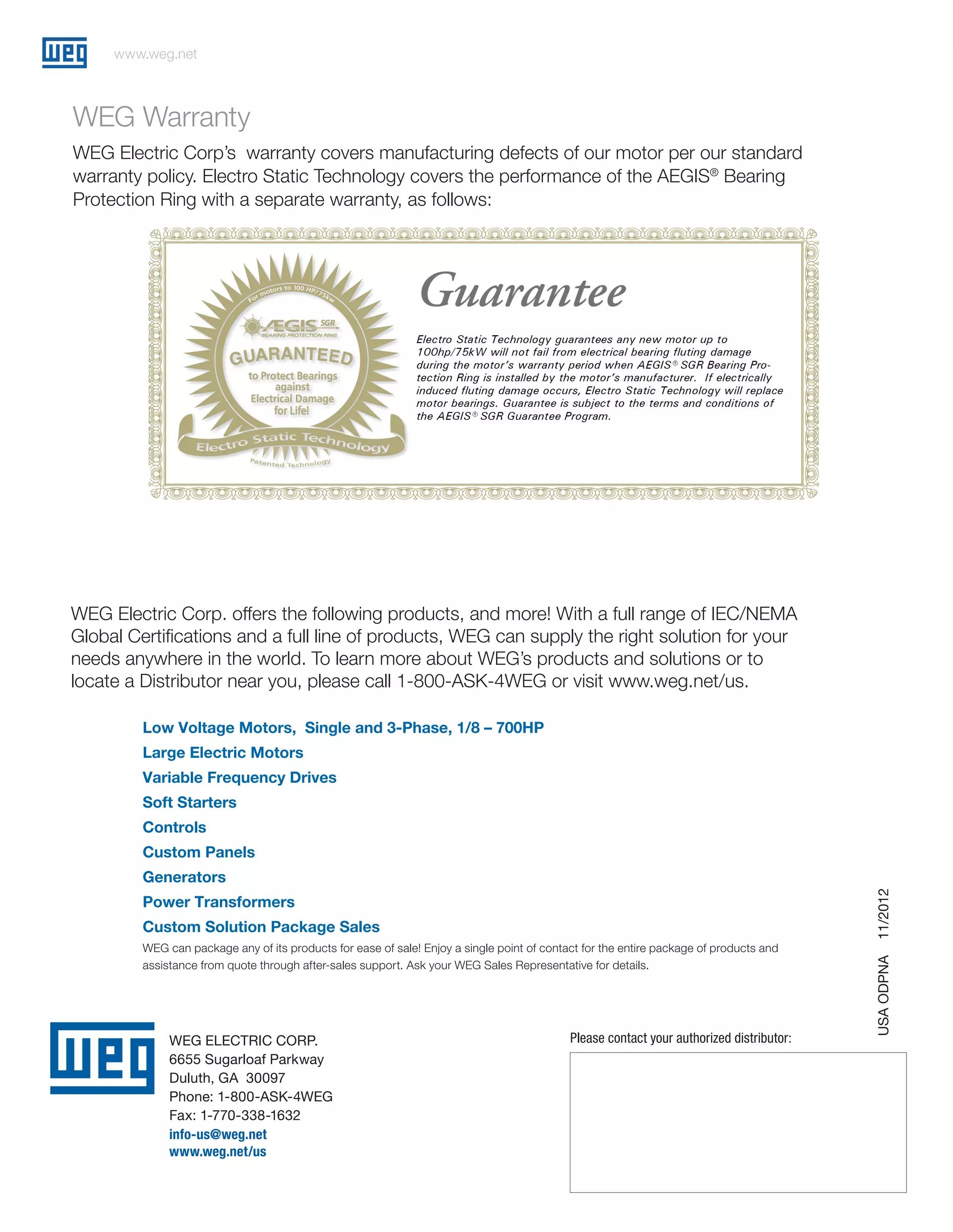 Weg with aegis_brochure | PDF