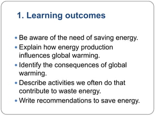 Let's save energy | PPSX