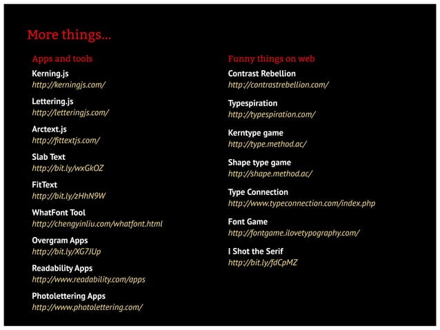 We heart it! Evoking emotion through typography | PPT