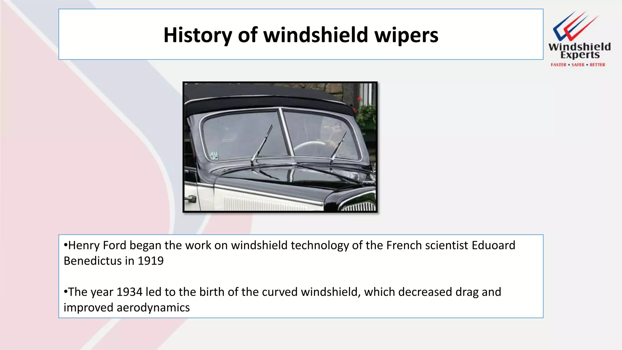 History of windshield | PPTX