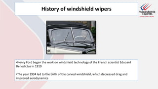 History of windshield | PPTX