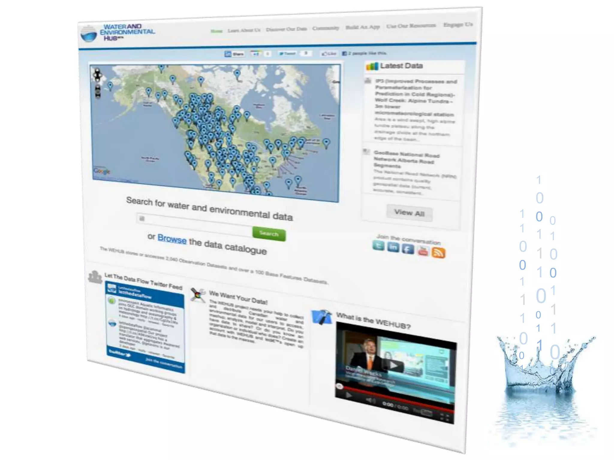 Water and Environmental Hub - AI-EES - Oct 2011 | PPTX