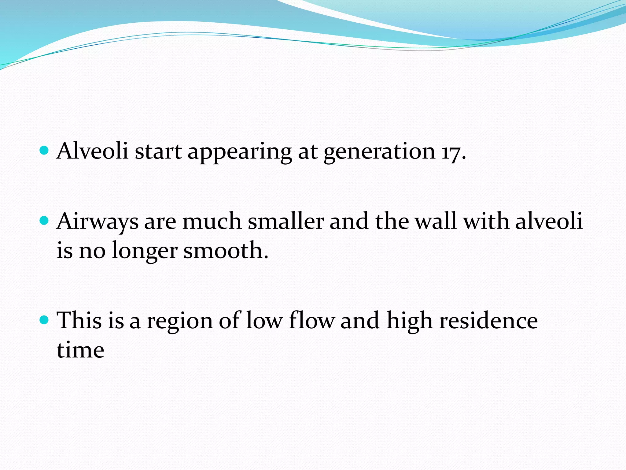 Weibel’s model of airways | PPTX