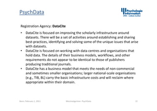 Identifying psychological research data in the digital environment. | PPT
