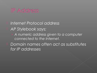 Weideman ap style power point tech | PPT