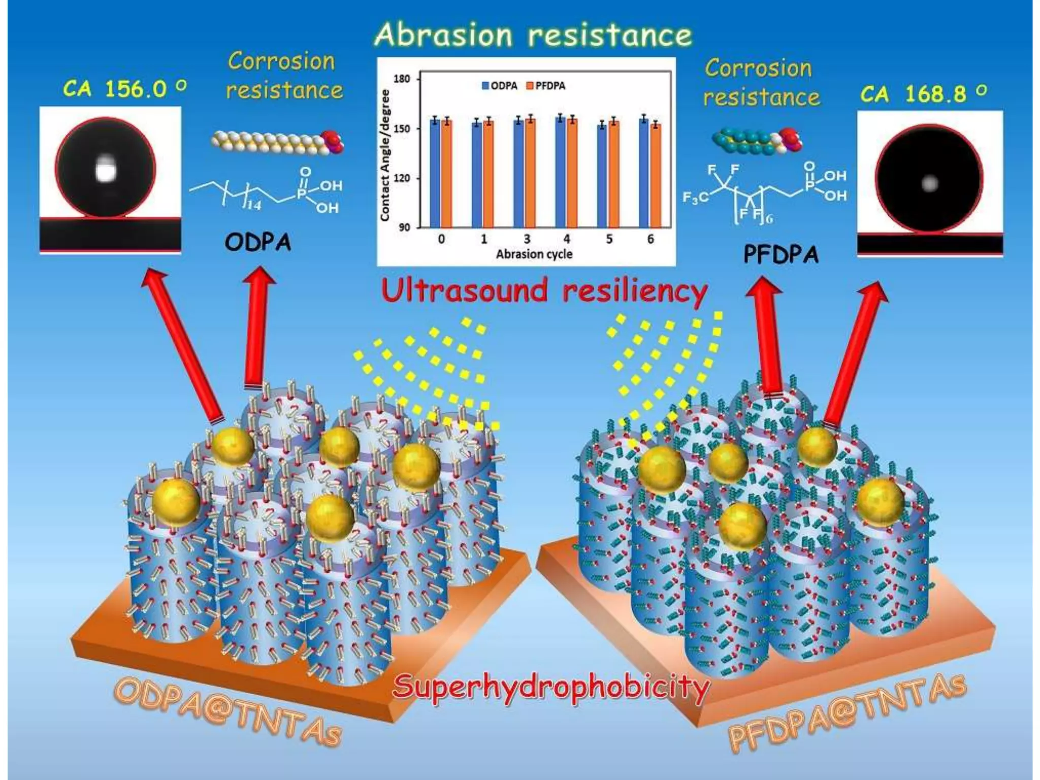 Resistance of Superhydrophobic Surface-Functionalized TiO2 Nanotubes to ...