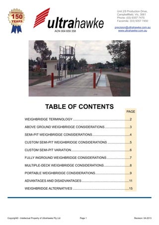 Weighbridge Formats Specification | PDF