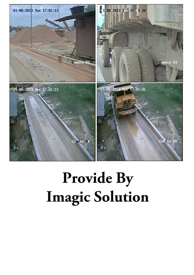 Weighbridge cctv ticket print with gross and tare vehicle image | PDF ...