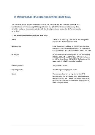 SAP PI Sheet (Xstep) integration with Weighing Machine/Scale | PDF