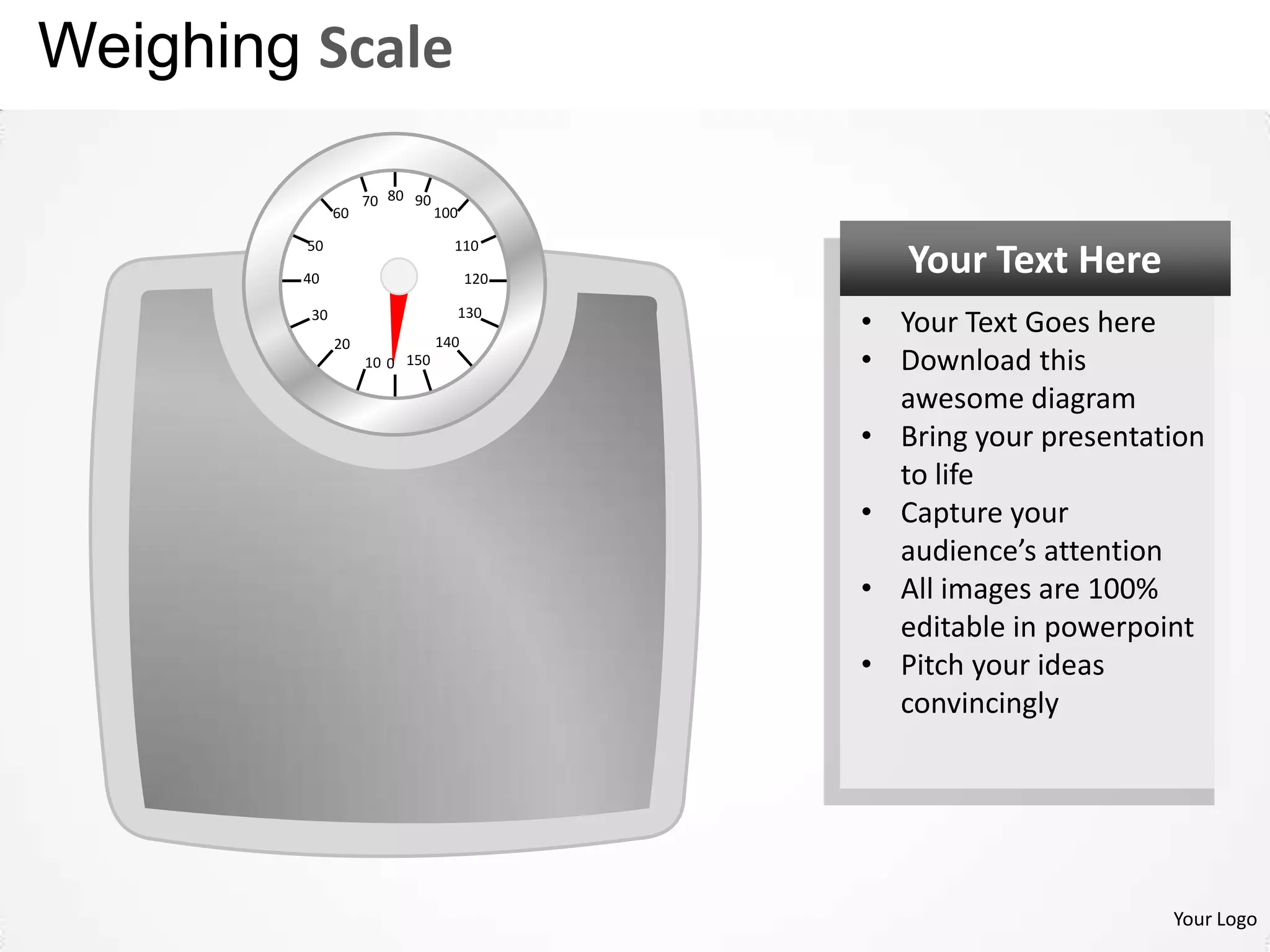 Weighing scale powerpoint presentation templates | PPTX
