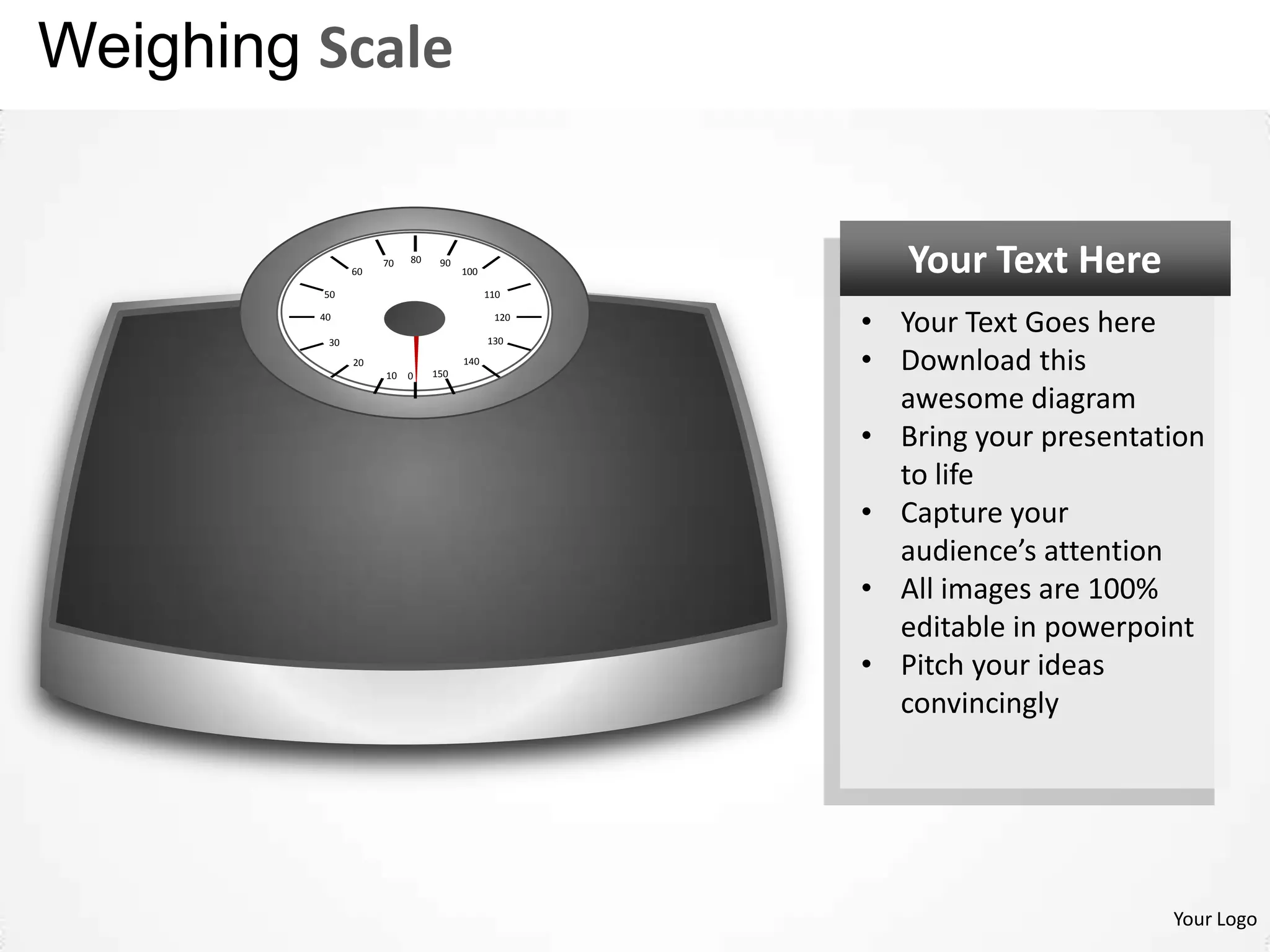 Weighing scale powerpoint presentation templates | PPTX