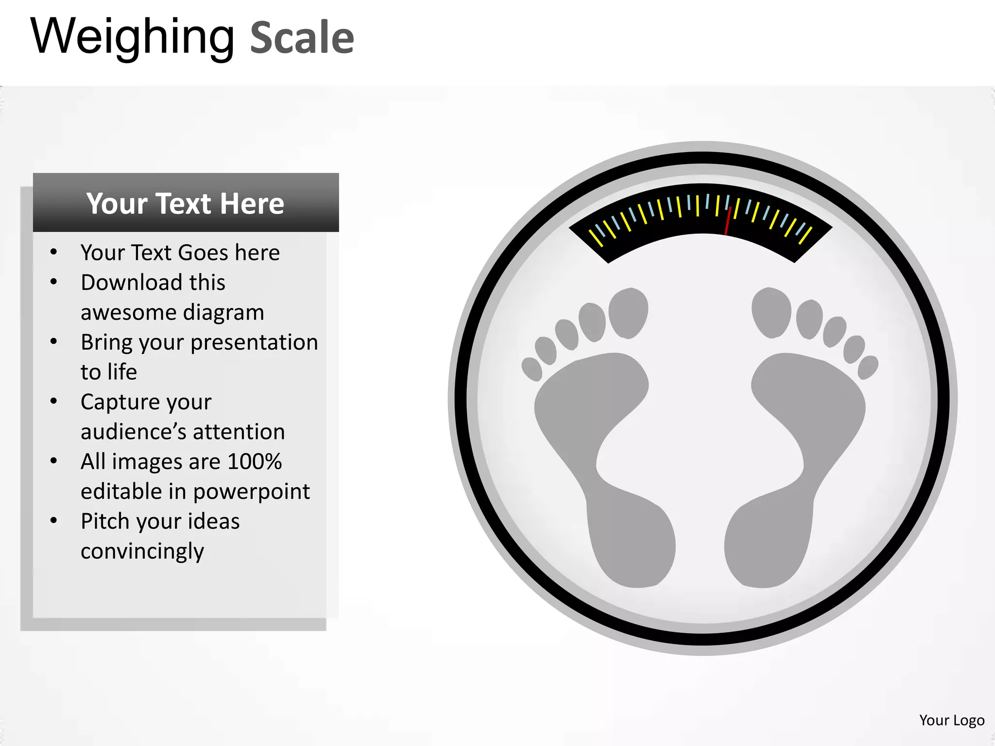 Weighing scale powerpoint presentation templates | PPTX