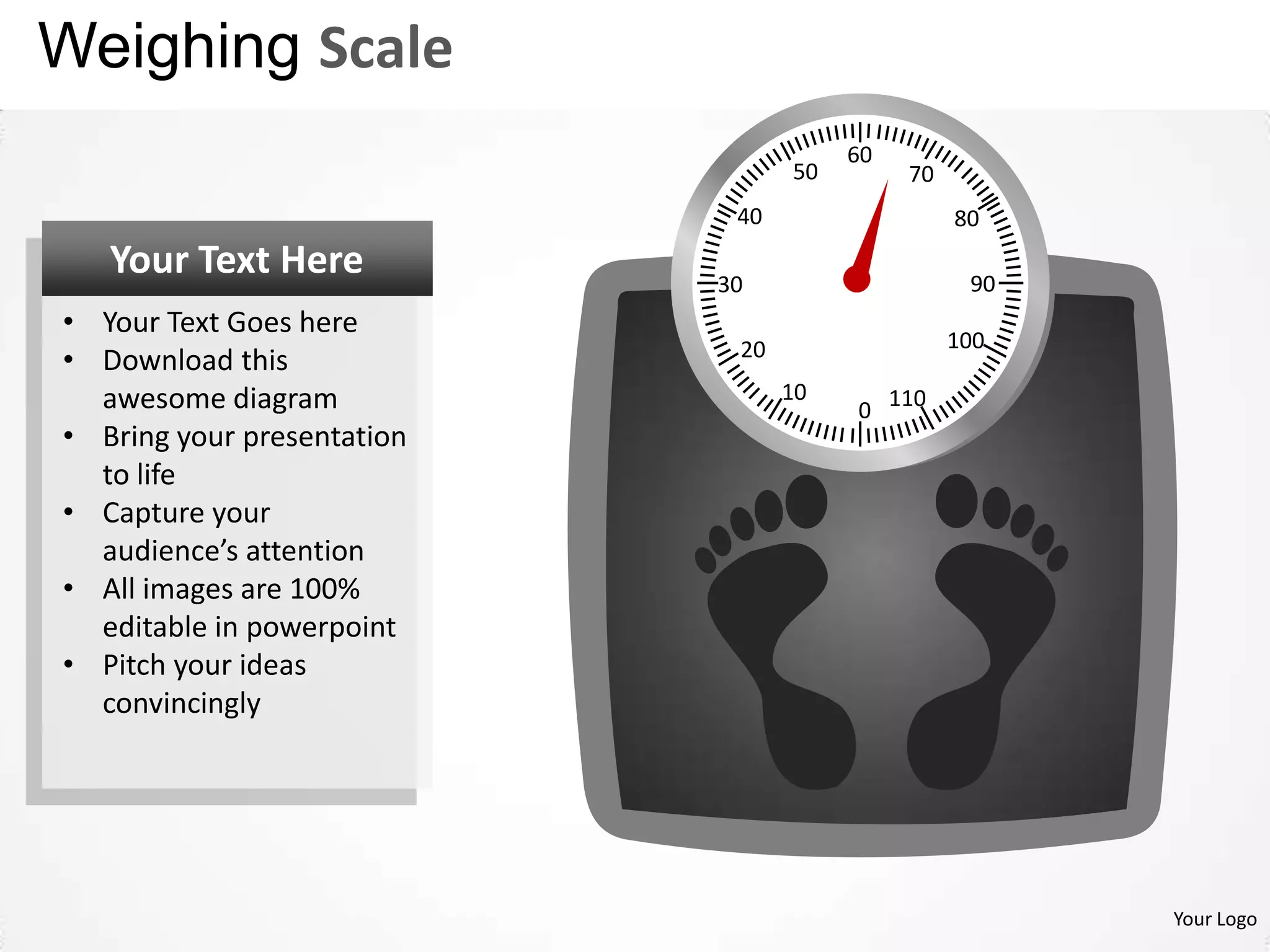 Weighing scale powerpoint presentation templates | PPTX