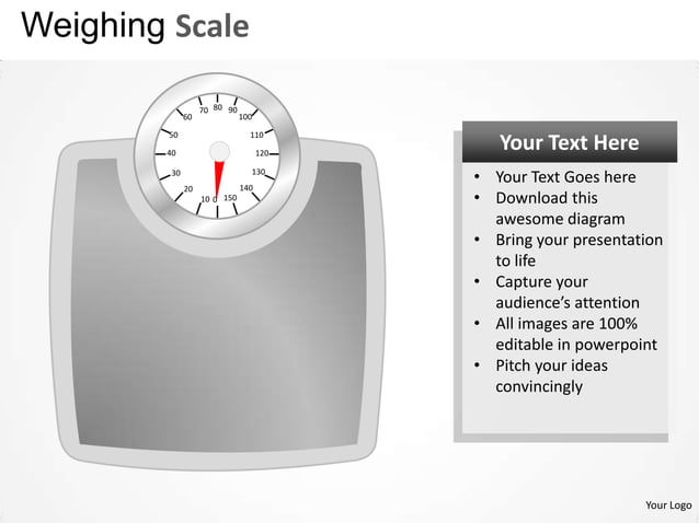 Weighing scale powerpoint presentation templates | PPTX