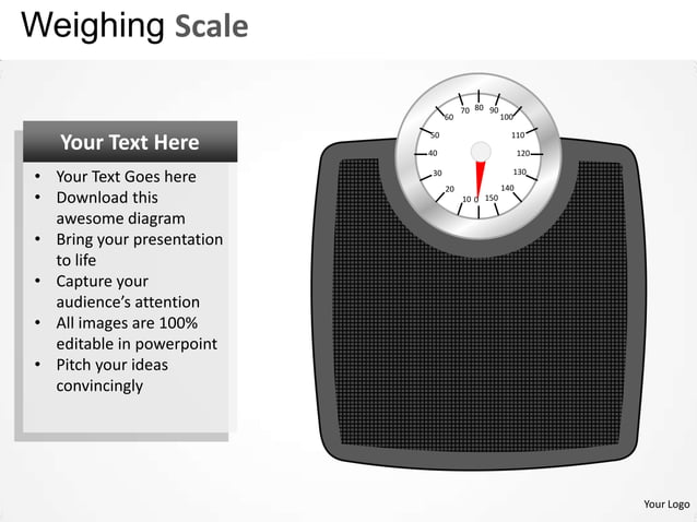 Weighing scale powerpoint presentation templates | PPTX