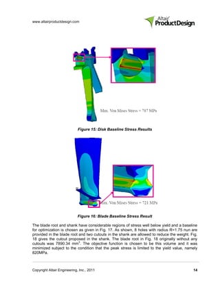 Weight Optimization of Turbine Blades - Technical Paper | PDF
