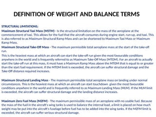 Comprehensive Guide to Aircraft Weight and Balance Principles and ...