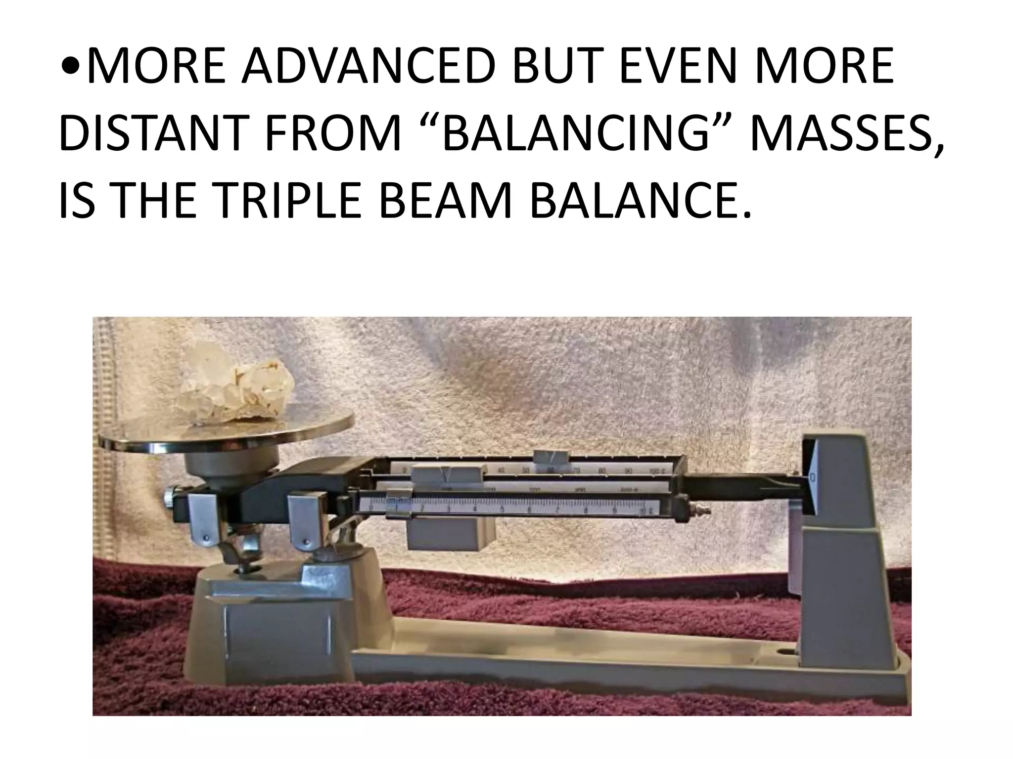 MEASURING WEIGHT & MASS (teach & measure) | PPTX