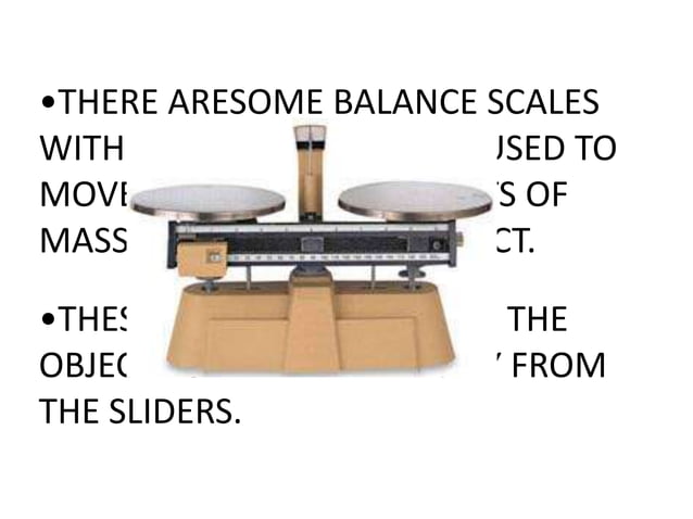 MEASURING WEIGHT & MASS (teach & measure) | PPTX | Physics | Science